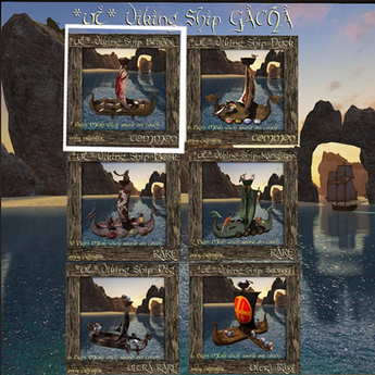 Second Life Marketplace - *UI* Viking Ship II COMMON