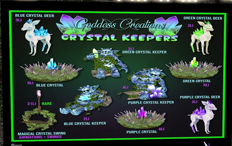 Second Life Marketplace - )O( GC: Blue Crystal Keeper