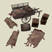 Second Life Marketplace - H.O.W Mesh Corpse Cart & Props, Full Perm ...
