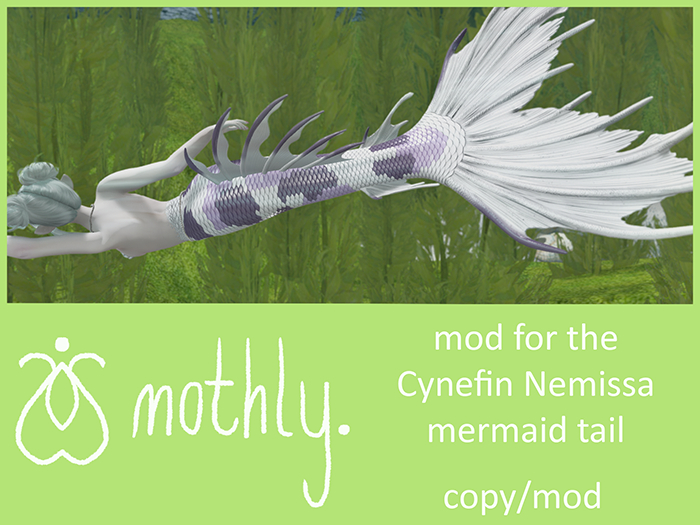 Second Life Marketplace - mothly. colorful koi - purple
