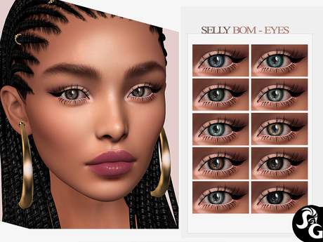 Second Life Marketplace - ::SG:: Selly BOM Eyes