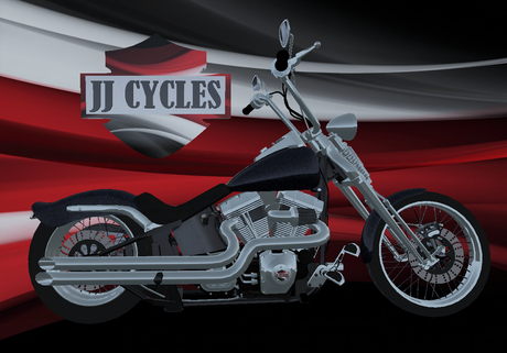 Second Life Marketplace - JJ CYCLES ~ Metallic Midnight Springer Solo