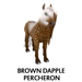Second Life Marketplace - Brown Dapple Percheron - Female