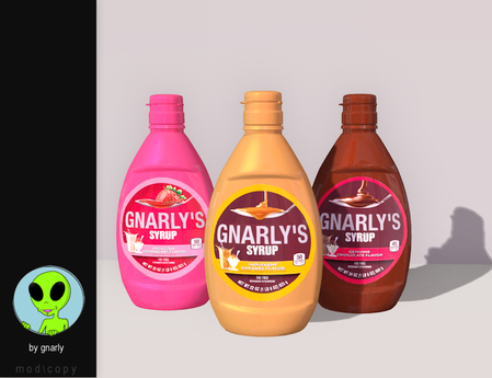 Second Life Marketplace - G/\/ARLY:: Topping Syrups