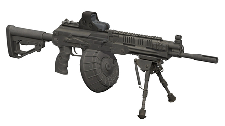 Second Life Marketplace - Scripted RPK-16 light machine gun by 3D ...