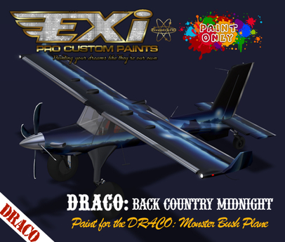 Second Life Marketplace - EXiPro Paint Draco Midnight