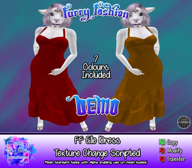 Second Life Marketplace - ~FF~ Elle Dress DEMO