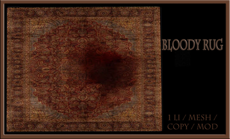 Second Life Marketplace - Bloody Rug