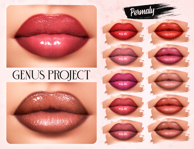 Second Life Marketplace - GENUS FULL PERM LIPS #1 DEMO