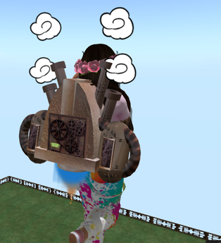 Second Life Marketplace - Steampunk Jetpack