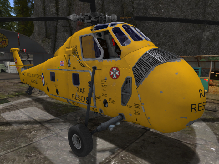 Second Life Marketplace - SA - S58 Choctaw - RAF (No.22 Squadron) Texture