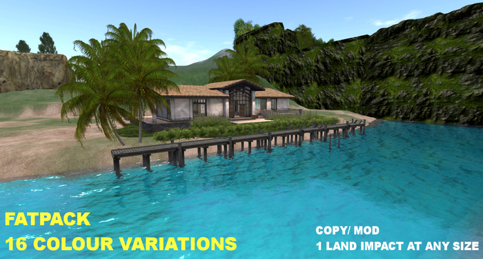 Second Life Marketplace - CB26 TROPICAL AND SWAMP WATER FATPACK 16 ...