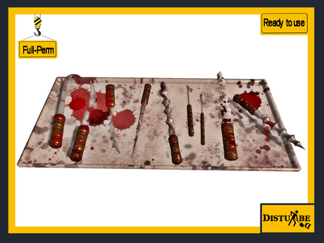 Second Life Marketplace - ::DisturbeD:: Horror Props - Torture Tools ...