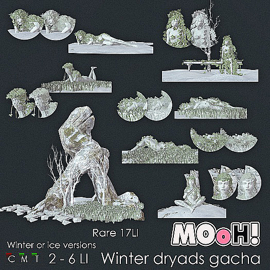 Second Life Marketplace - MOoH! Side lay winter dryad 3LI