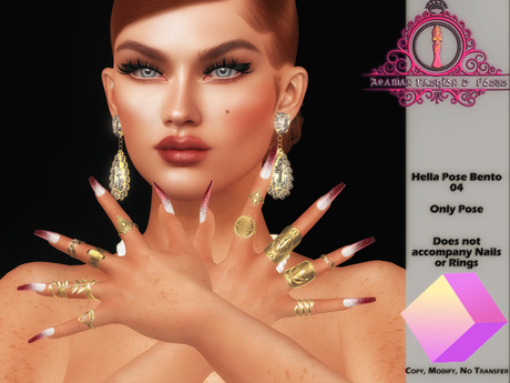 Second Life Marketplace - Hella Pose Hands Nails 4