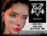 Second Life Marketplace - KAOS EVO-X KAW ( FACE EVO-X ) TATTOO