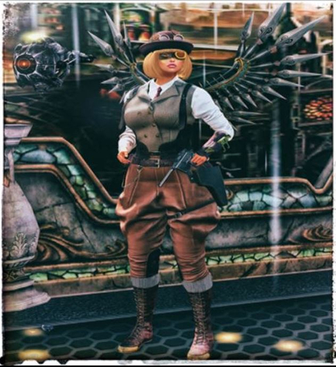 Second Life Marketplace - 09 - DiMi's Gacha - Steampunk Detective - Mask