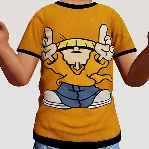Second Life Marketplace - Numbuh 4 KND Shirt TD