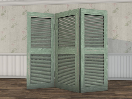 Second Life Marketplace - ROOM DIVIDER, LOUVRE ROOM DIVIDER, SHUTTER ...