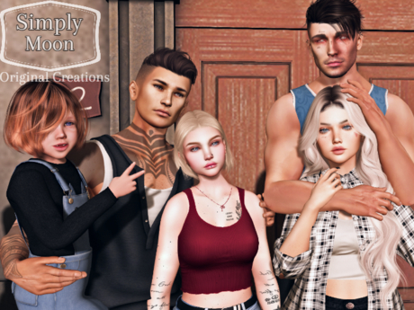 Second Life Marketplace - Simply Moon - Family Fun Pose