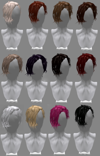 Second Life Marketplace - (c°_} Priceless Palace {_°?) Short Hair Emo ...