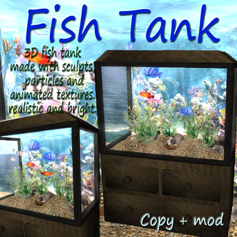 Second Life Marketplace - fish tank