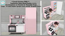 Second Life Marketplace - *CC* Small Kitchen COLOR (TDBaby/BebeToddler ...