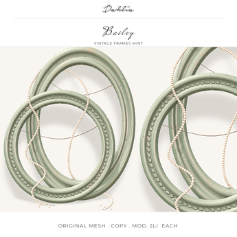 Second Life Marketplace - Dahlia - Bailey - Vintage Stacked Frames - Mint