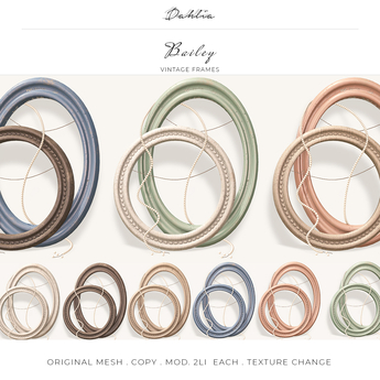 Second Life Marketplace - Dahlia - Bailey - Vintage Stacked Frames ...