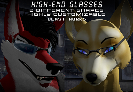 Second Life Marketplace - [Beast Works] High-End Glasses