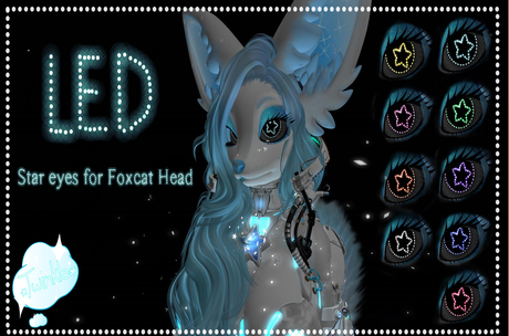 Second Life Marketplace - *Twinkle* LED star eyes
