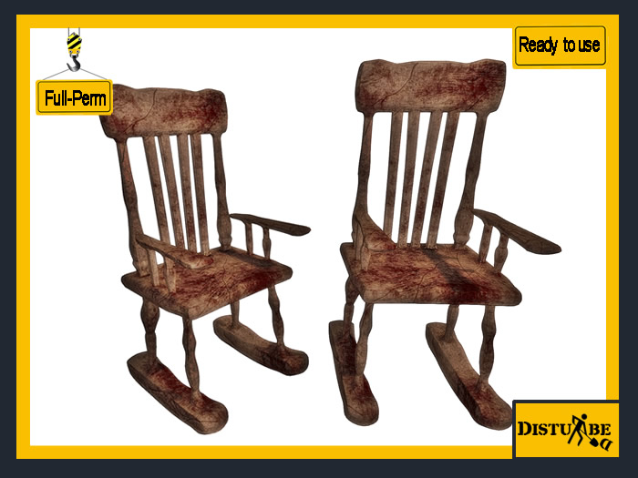 Second Life Marketplace - ::DisturbeD:: Horror Props - Bloody Rocking ...