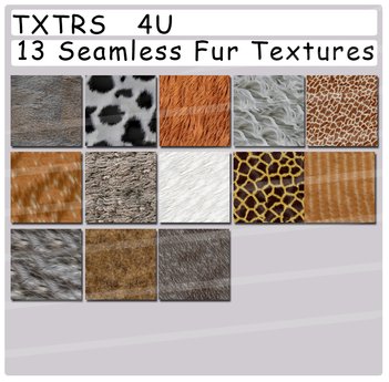 Second Life Marketplace - Fur Textures