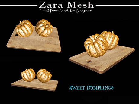 Second Life Marketplace - Zara Mesh - Food - Sweet Dumplings - FULL ...