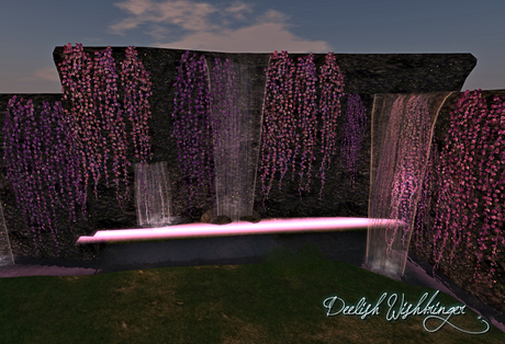 Second Life Marketplace - Land Divider / Privacy Screen ~3 pink/purple