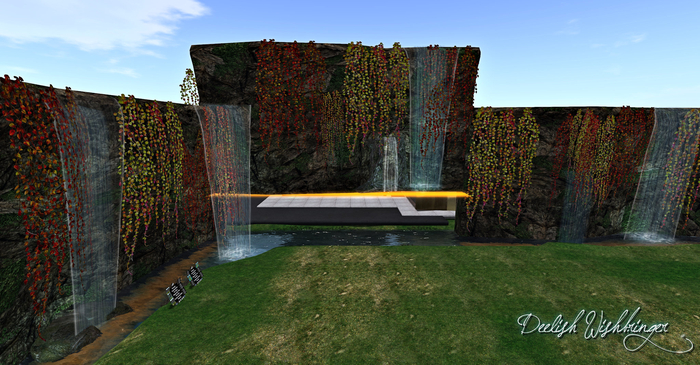 Second Life Marketplace - Land Divider / Privacy Screen AUTUMN ~2