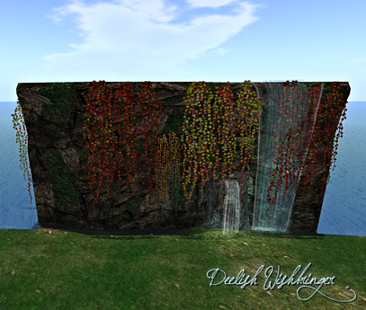 Second Life Marketplace - Land Divider / Privacy Screen AUTUMN ~2