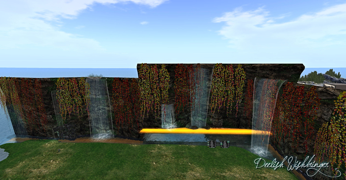 Second Life Marketplace - Land Divider / Privacy Screen AUTUMN ~3