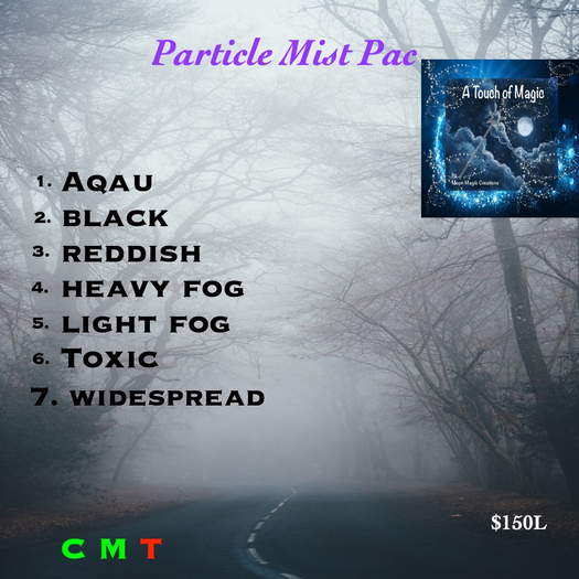 Second Life Marketplace - 7 pack of Mist Paticles-Box