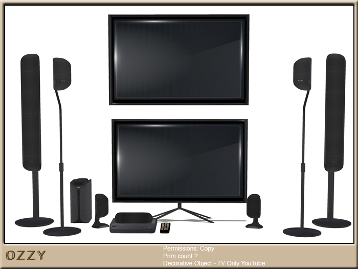 Second Life Marketplace - *$OZZY$* Home Theater