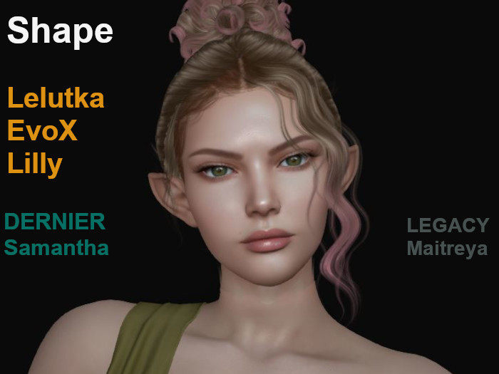Second Life Marketplace - Lelutka Evox Lilly head Shape Thea