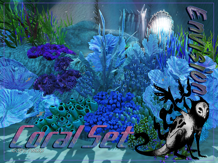 Second Life Marketplace - [Envision] Coral Undersea Set