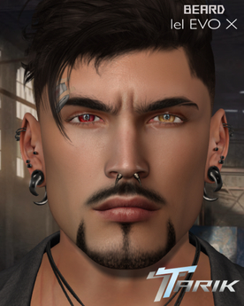 Second Life Marketplace - -- T. TARIK -- Pack ' Beard 42 // BOM Evo X ...