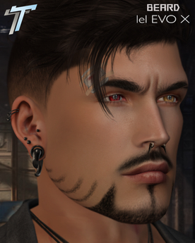 Second Life Marketplace - -- T. TARIK -- Pack ' Beard 43 // BOM Evo X ...