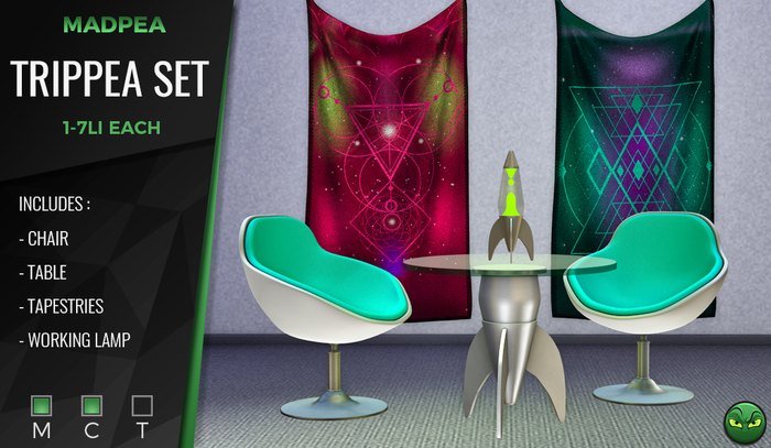 Second Life Marketplace - MadPea TripPea Set