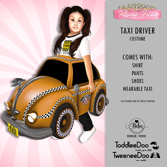 Second Life Marketplace - *-* Royal Pain *-* Royal Taxi Driver 2021 Costume