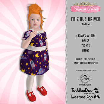 Second Life Marketplace - *-* Royal Pain *-* Royal Friz Bus Driver 2021 ...