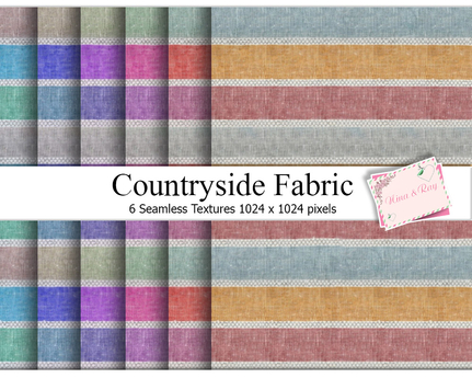 Second Life Marketplace - Countryside Fabric - 6 Textures Seamless ...