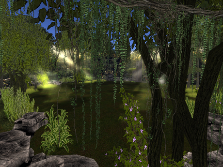 Second Life Marketplace - Forest skybox rezz box