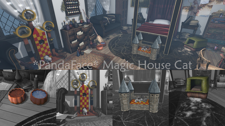 Second Life Marketplace - *PandaFace* Magic House Forbidden Litterbox